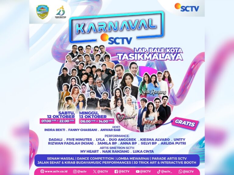 Hari Ini dan Esok Karnaval SCTV Meriahkan Tasik Oktober Festival 2024 ...