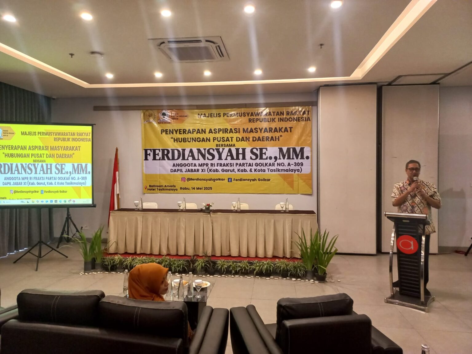 Ferdiansyah Ajak Generasi Muda Bangun Ekonomi Inklusif dan Berkelanjutan - Tasik.id