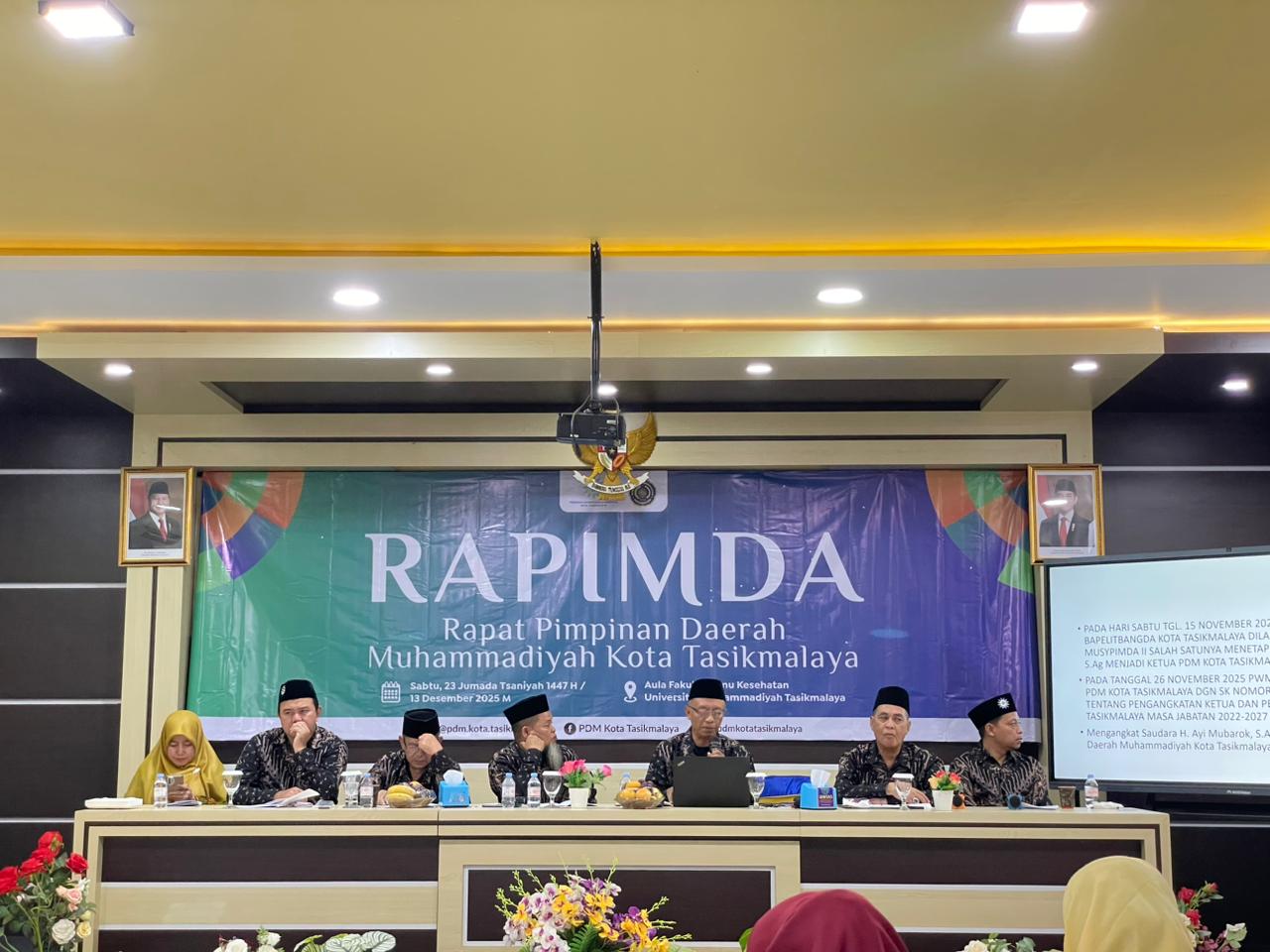 Konsolidasi Pimpinan, RAPIMDA Muhammadiyah Kota Tasikmalaya Fokus ...
